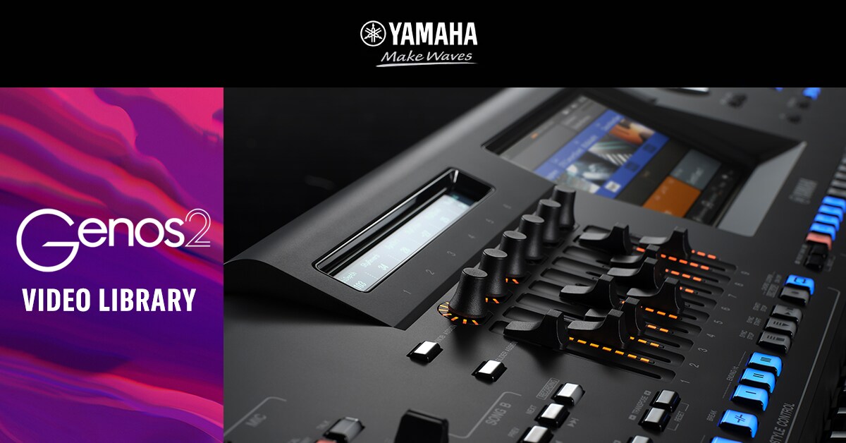 คลังสื่อบันเทิงของ Genos2 - Yamaha - Thailand